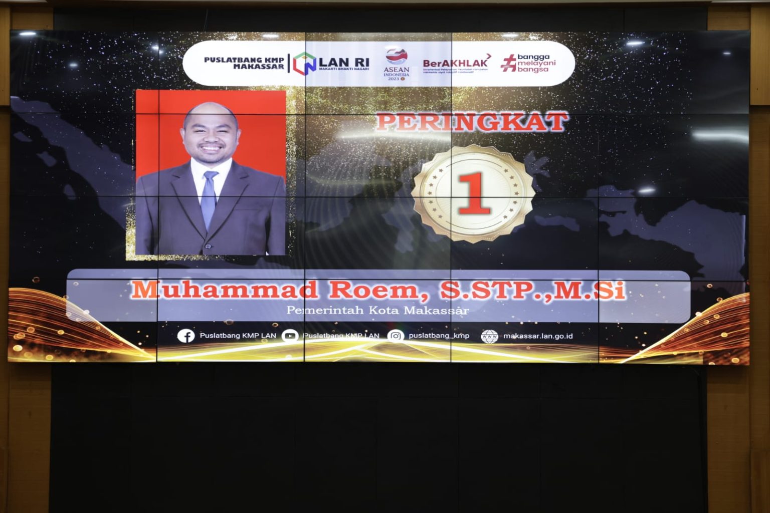 Kepala Dinas Pariwisata Kota Makassar, Muhammad Roem, Menjadi Lulusan ...